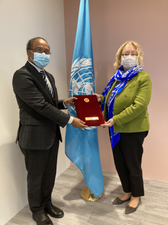 New Permanent Representative Of Bangladesh Presents Credentials To The